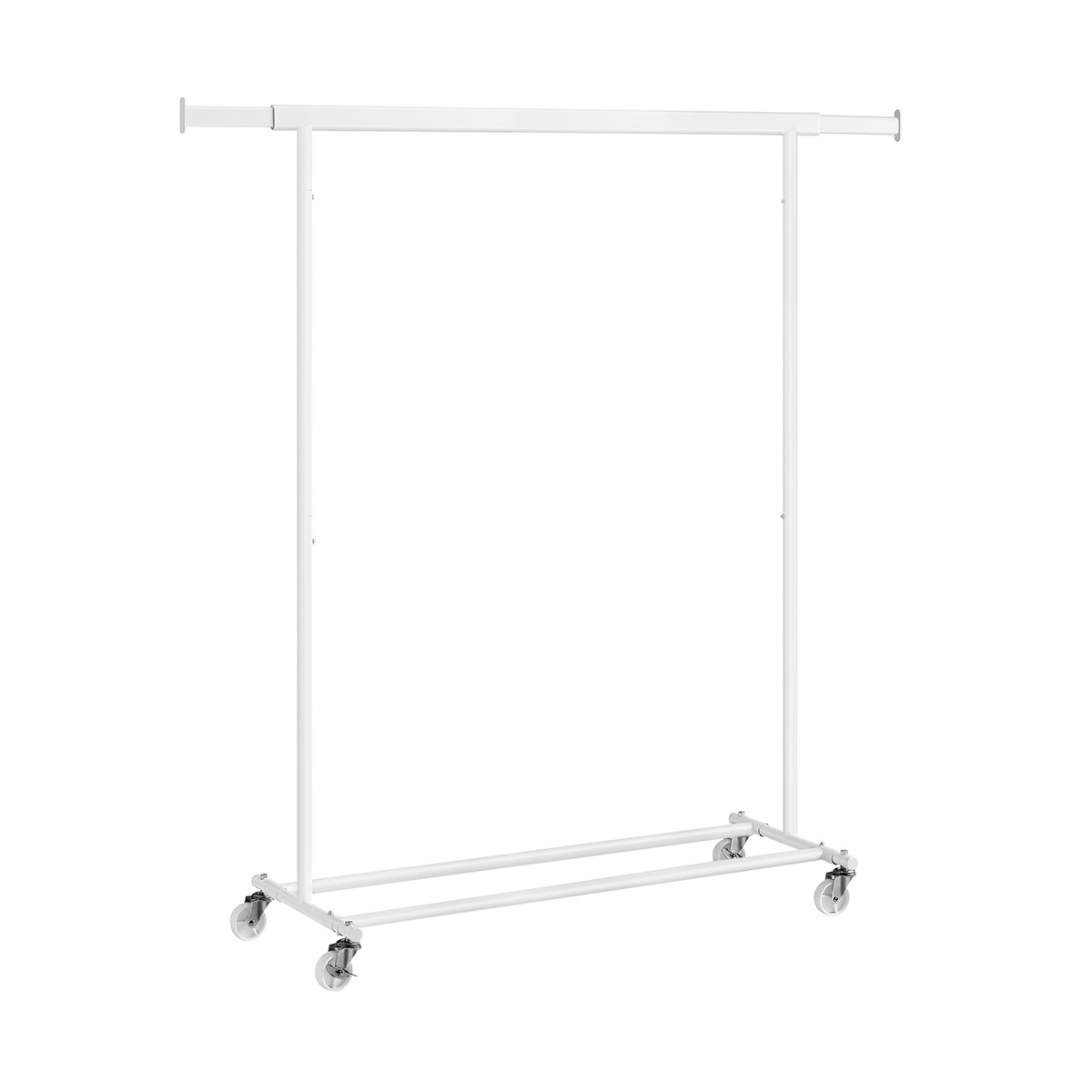 Perchero extensible con ruedas para ropa pesada, portabilidad superior ...