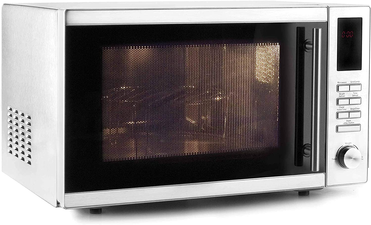 LACOR 69324-Four à micro-ondes avec plateau tournant + gril, 25 L, 900 ...