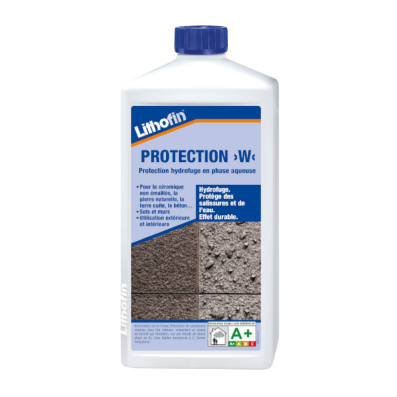 Lithofin Protection W - Traitement Hydrofuge pour pierre naturelle 1L ...