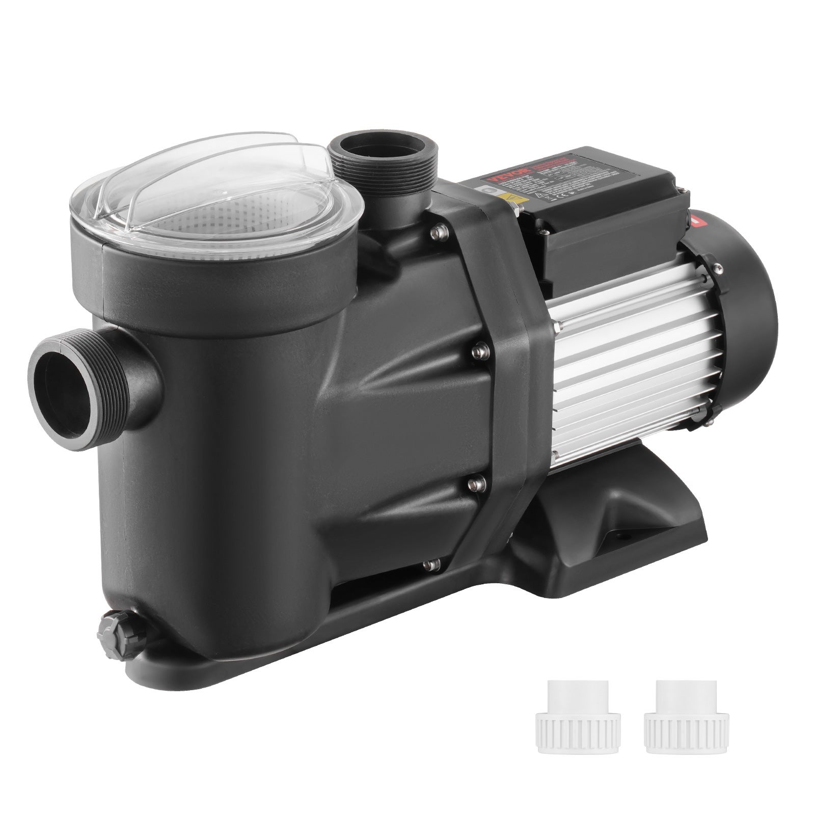 VEVOR Pompa per piscina fuori terra , 1100 W 1,5 HP, pompa a doppia velocità 1450/2860 giri/min ...
