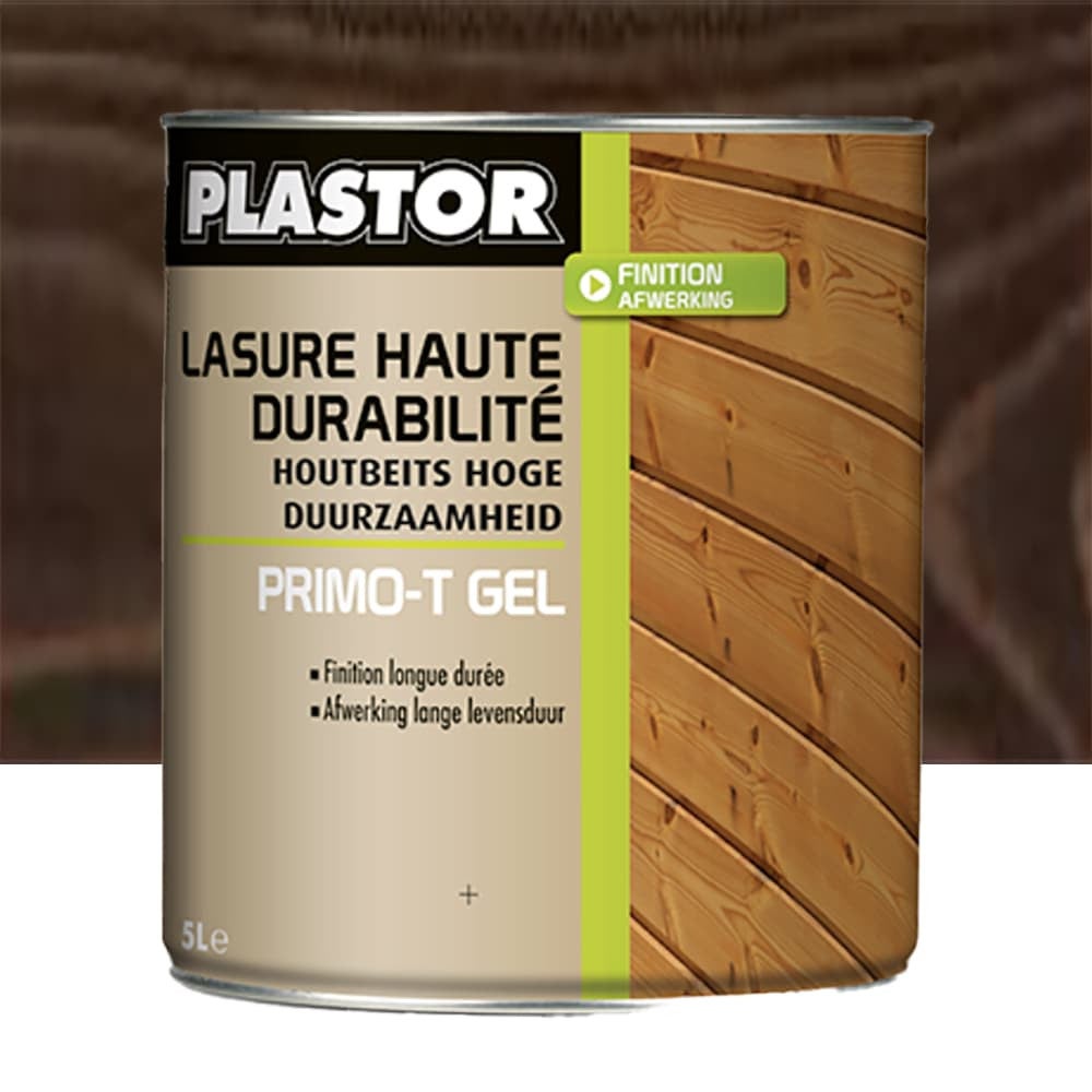 Lasure haute durabilité PLASTOR PRIMO-T Gel Chêne ancien 1 L ...