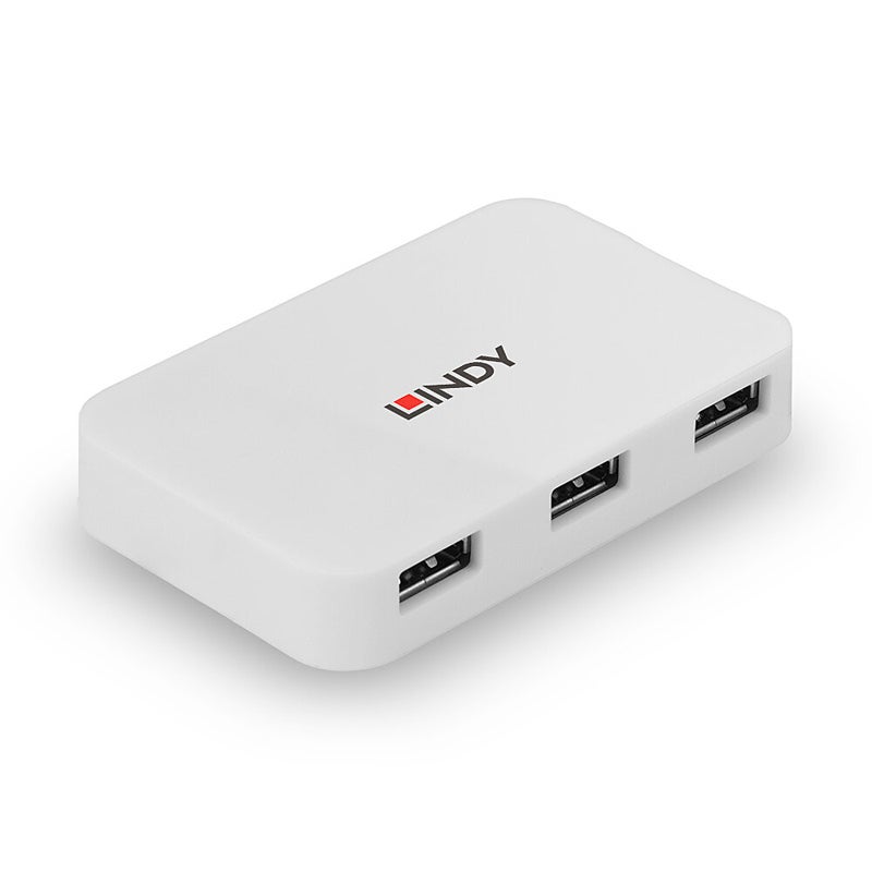 LINDY Hub usb 3.0 basic 4 ports blanc | Leroy Merlin