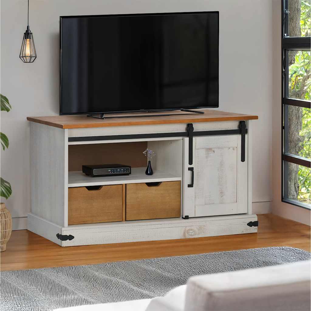 Meuble TV，Banc TV Moderne，Meuble de Rangement HALDEN avec porte ...