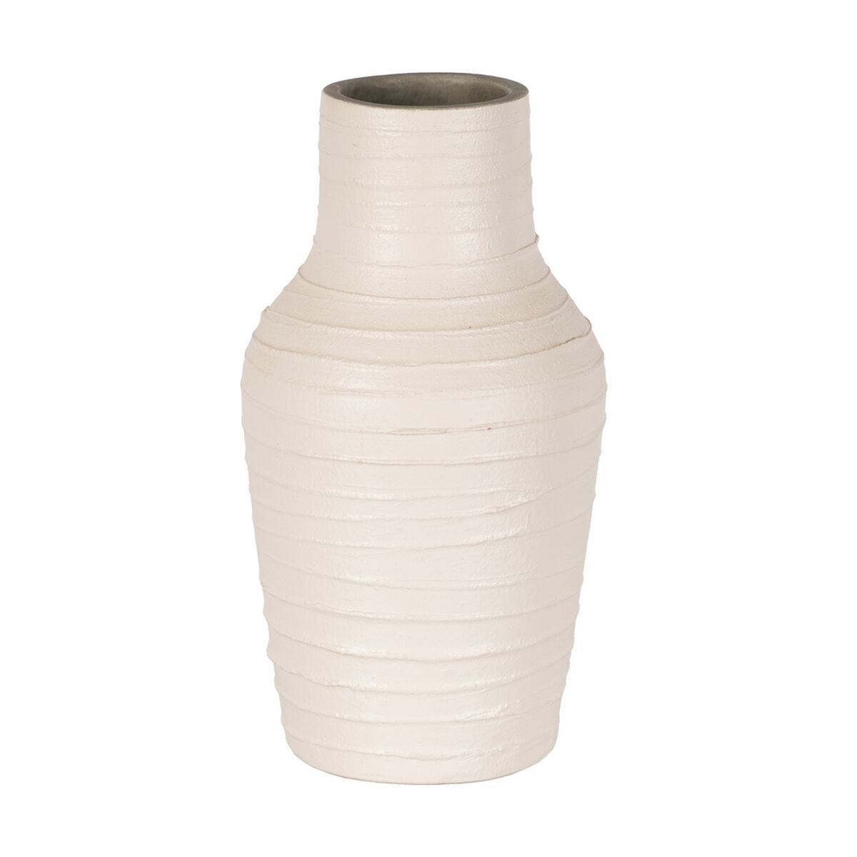 Vase Blanc Céramique 17 x 17 x 30 cm | Leroy Merlin