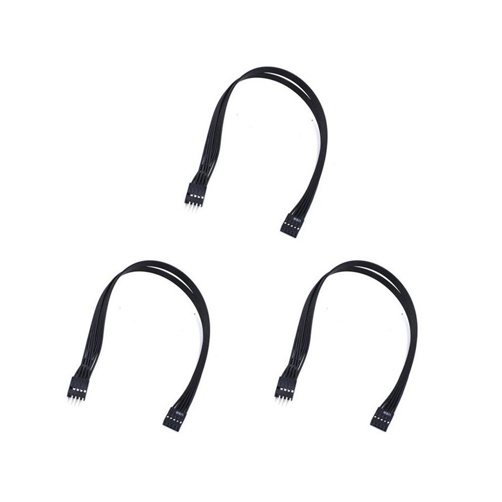 3 cavi estensione DuPont USB 2.0 9 pin maschio/femmina scheda madre per ...