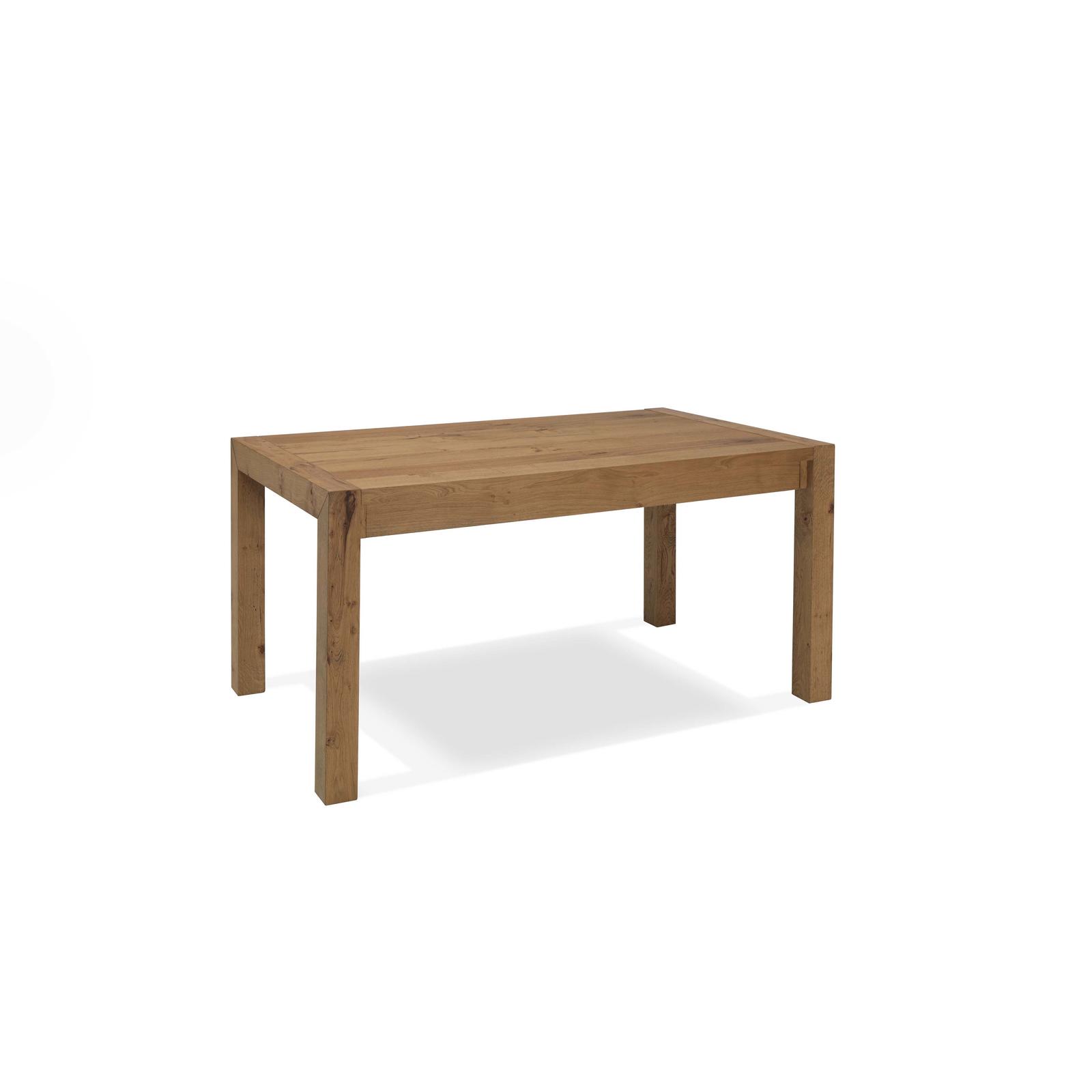 Nevada Table extensible (160/240 x 90 cm) en placage chêne brun | Leroy ...