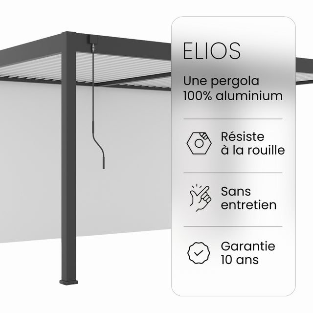 Pergola aluminium | Leroy Merlin