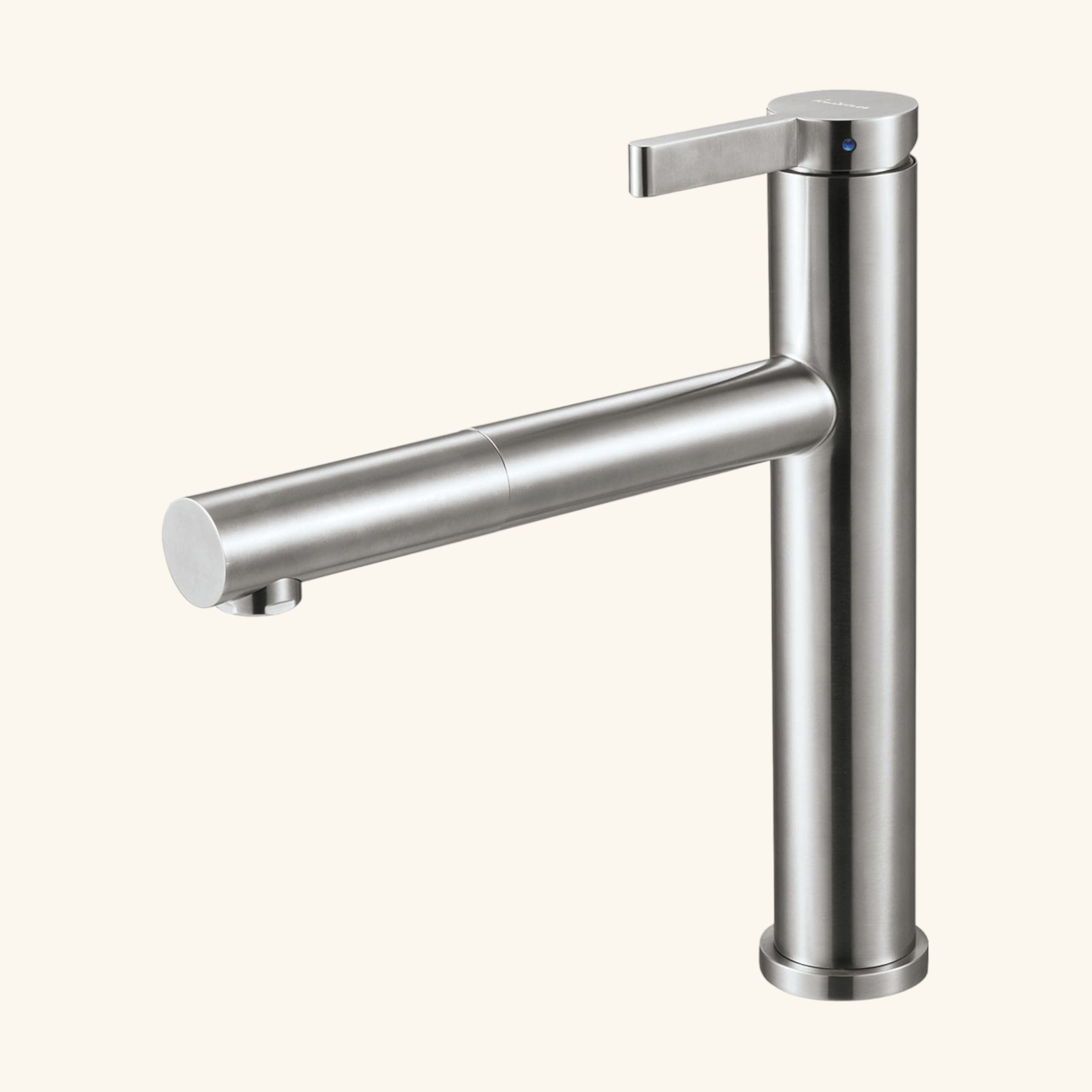 Robinet Douchette en inox massif TOM | Leroy Merlin