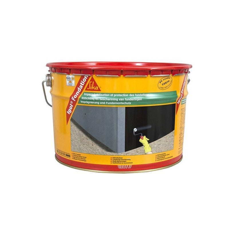 Enduit d'imperméabilisation et de protection des fondations - SIKA Igol ...