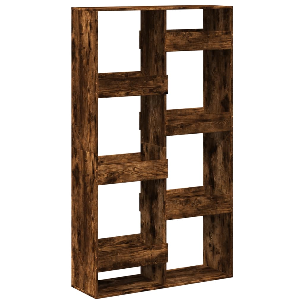Cloison de séparation chêne fumé100x33x175 cm bois d'ingénierie | Leroy ...