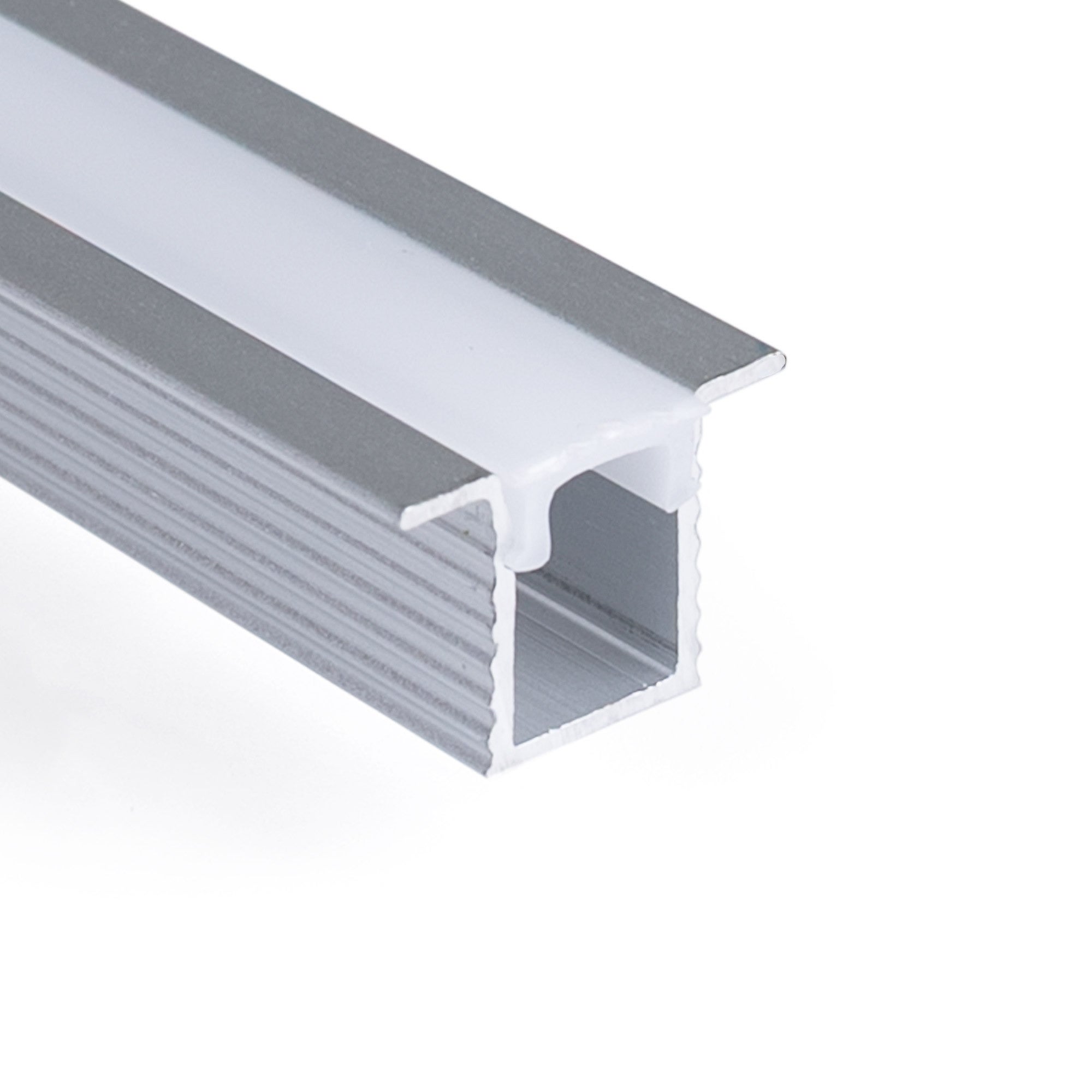 Profilé LED encastré avec diffuseur - Kit complet - 9x7mm - Bande LED ≤ ...