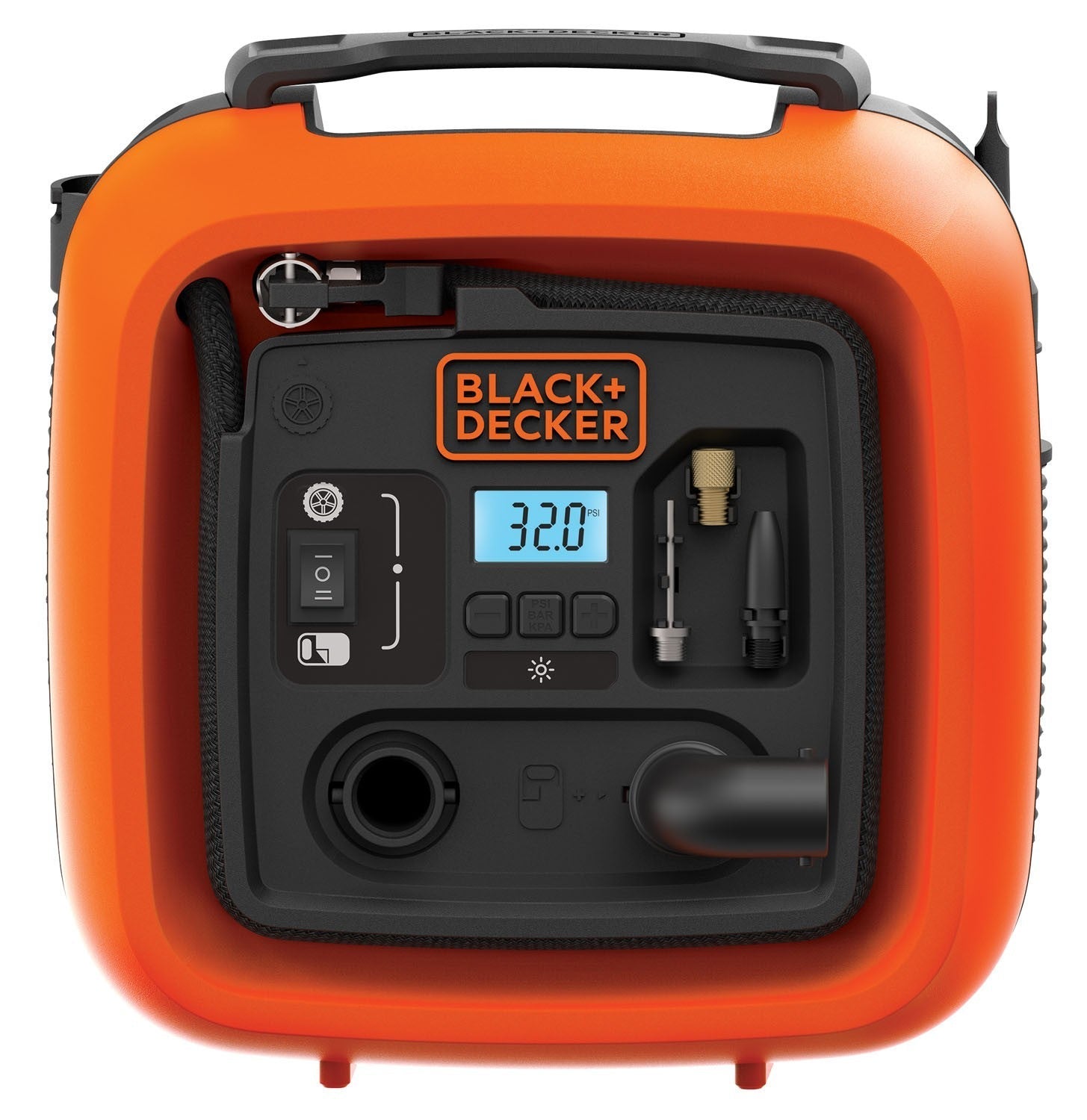 Compresseur portable BLACK + DECKER 160 PSI 11 BAR ASI 400 | Leroy Merlin