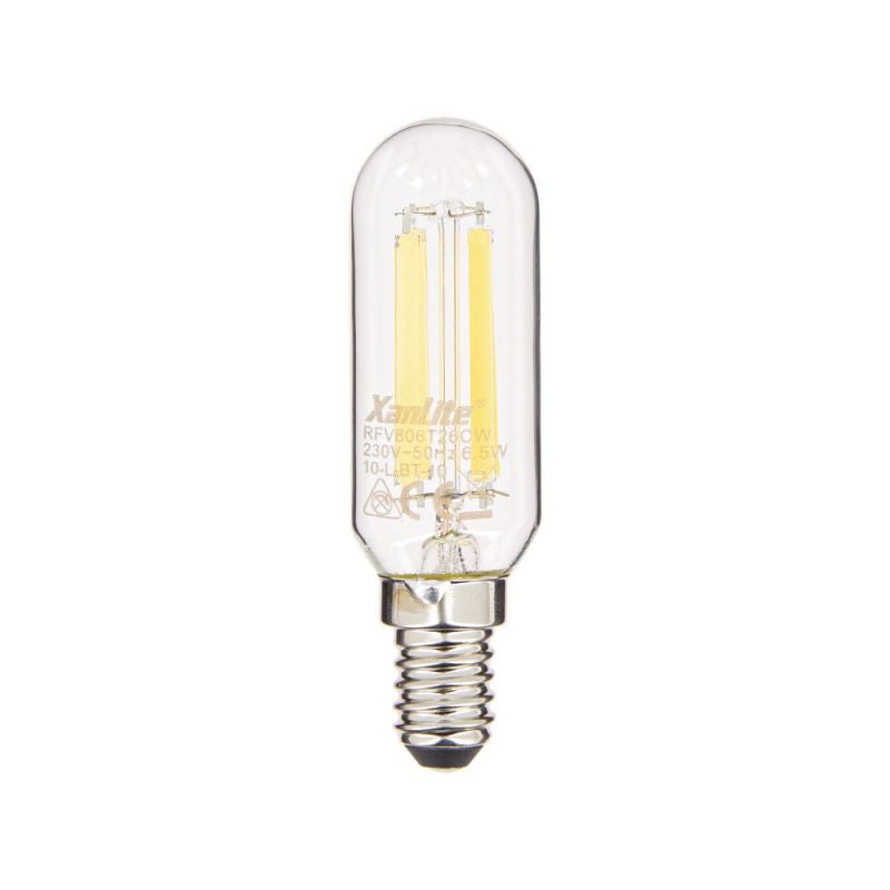 Xanlite - Ampoule à filament LED T26, culot E14, conso. 6,5W, Blanc ...