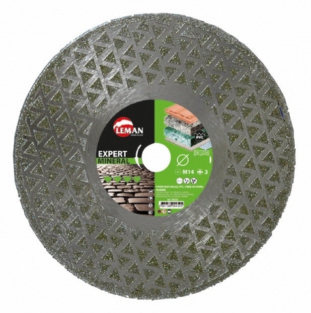 Disque Diamant Coupe Et Ponce Pierre, Granit 125x M14 Ht 3 Leman | Bricoman