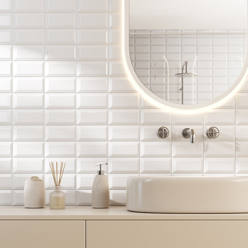 Biseau Blanc Brillant | Leroy Merlin