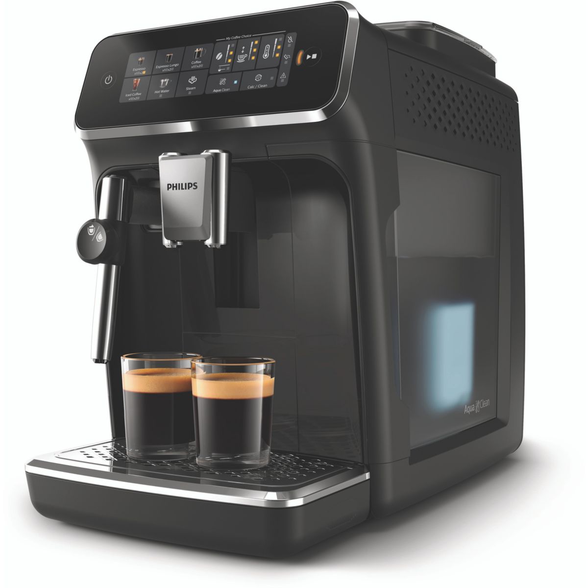 Expresso Broyeur PHILIPS EP3321/40 Noir Laqué série 3300 | Leroy Merlin