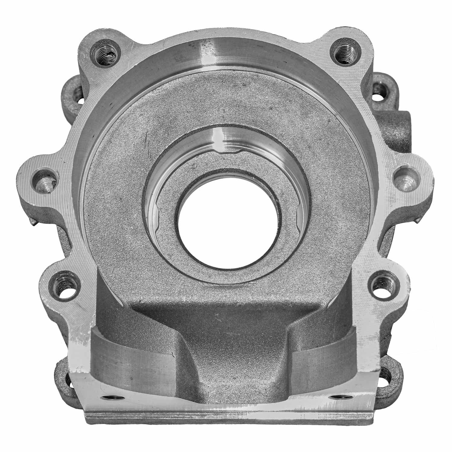 Carter du bloc moteur pour débroussailleuses - côté poulie | Leroy Merlin
