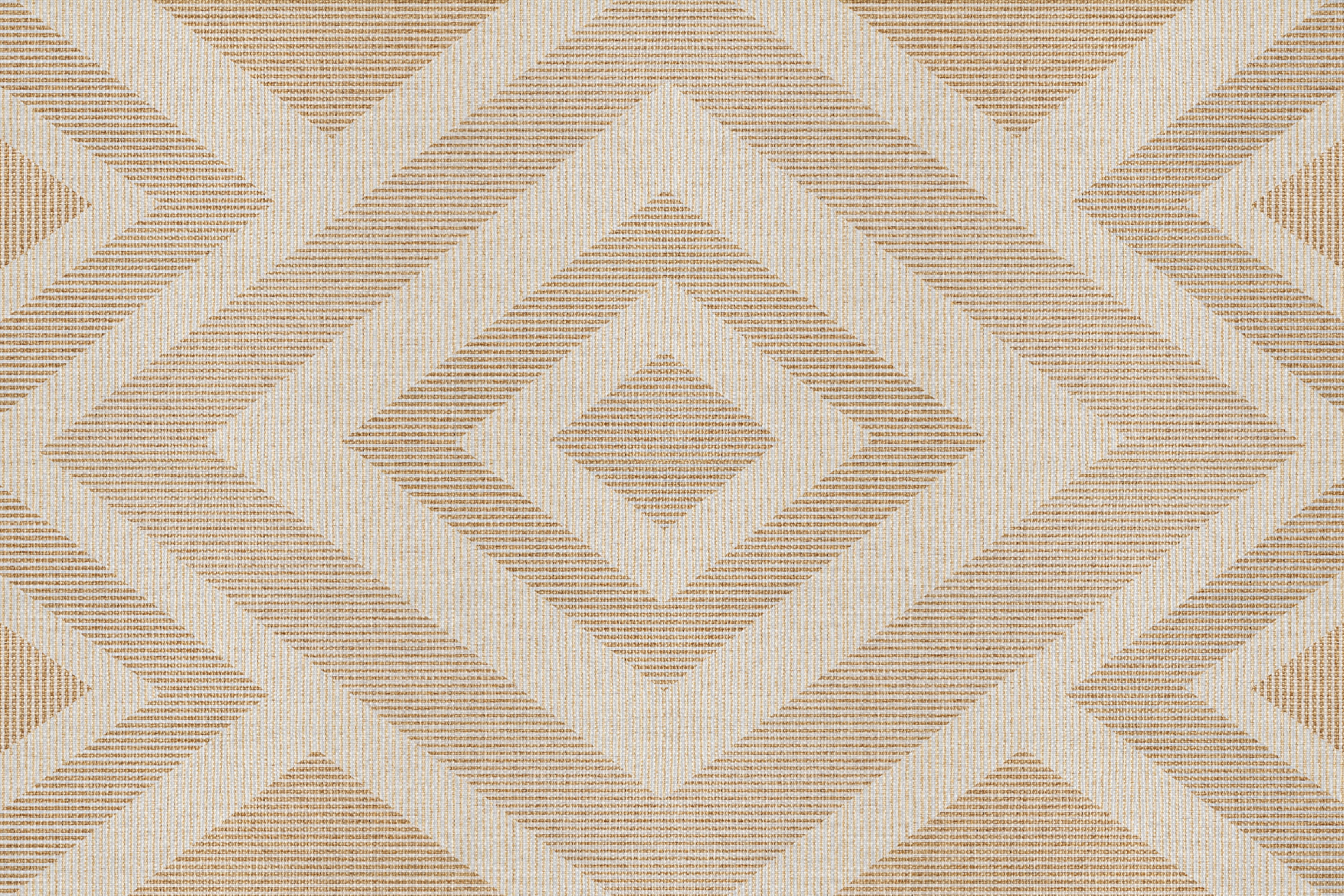 Alfombra de vinilo Rhombus bicolor sepia 100x150 cm - PVC ...