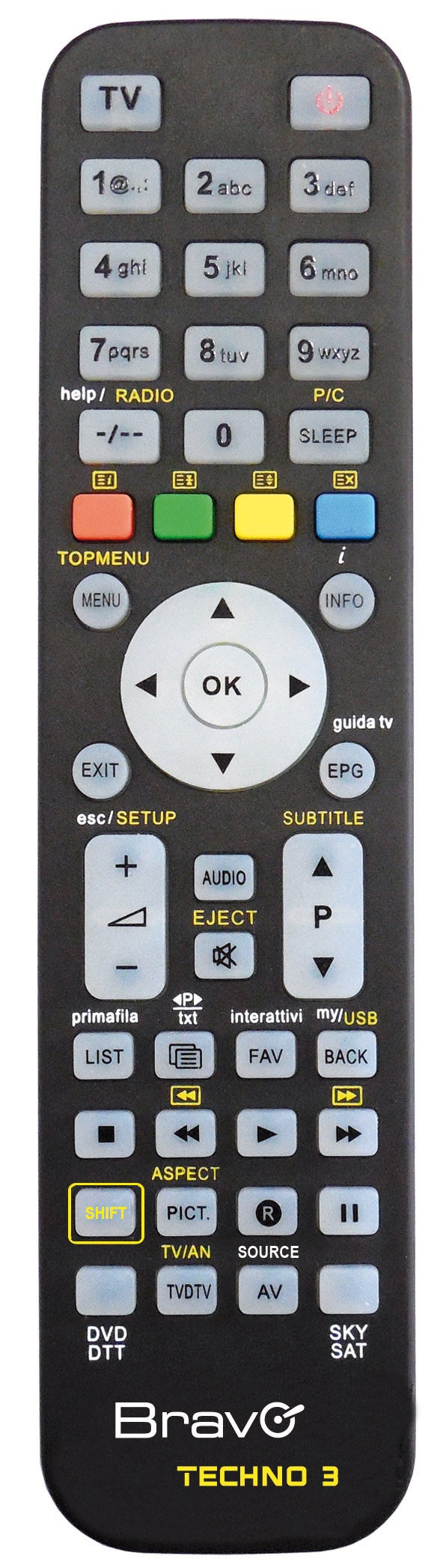 TÉLÉCOMMANDE TV PROGRAMMABLE TECHNO 3 | Leroy Merlin