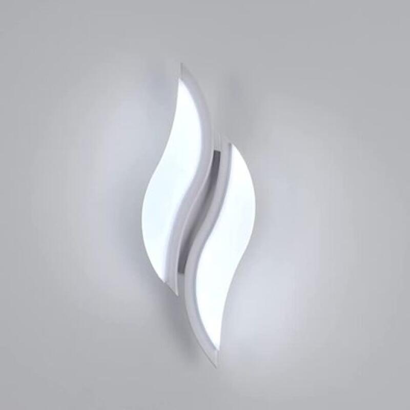 Aplique de pared LED para interiores, estilo moderno, 10 W, material ...