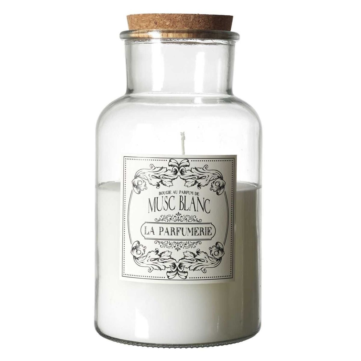 Bougie Parfumée Déco "Maison Tradition" 1400g Musc | Leroy Merlin