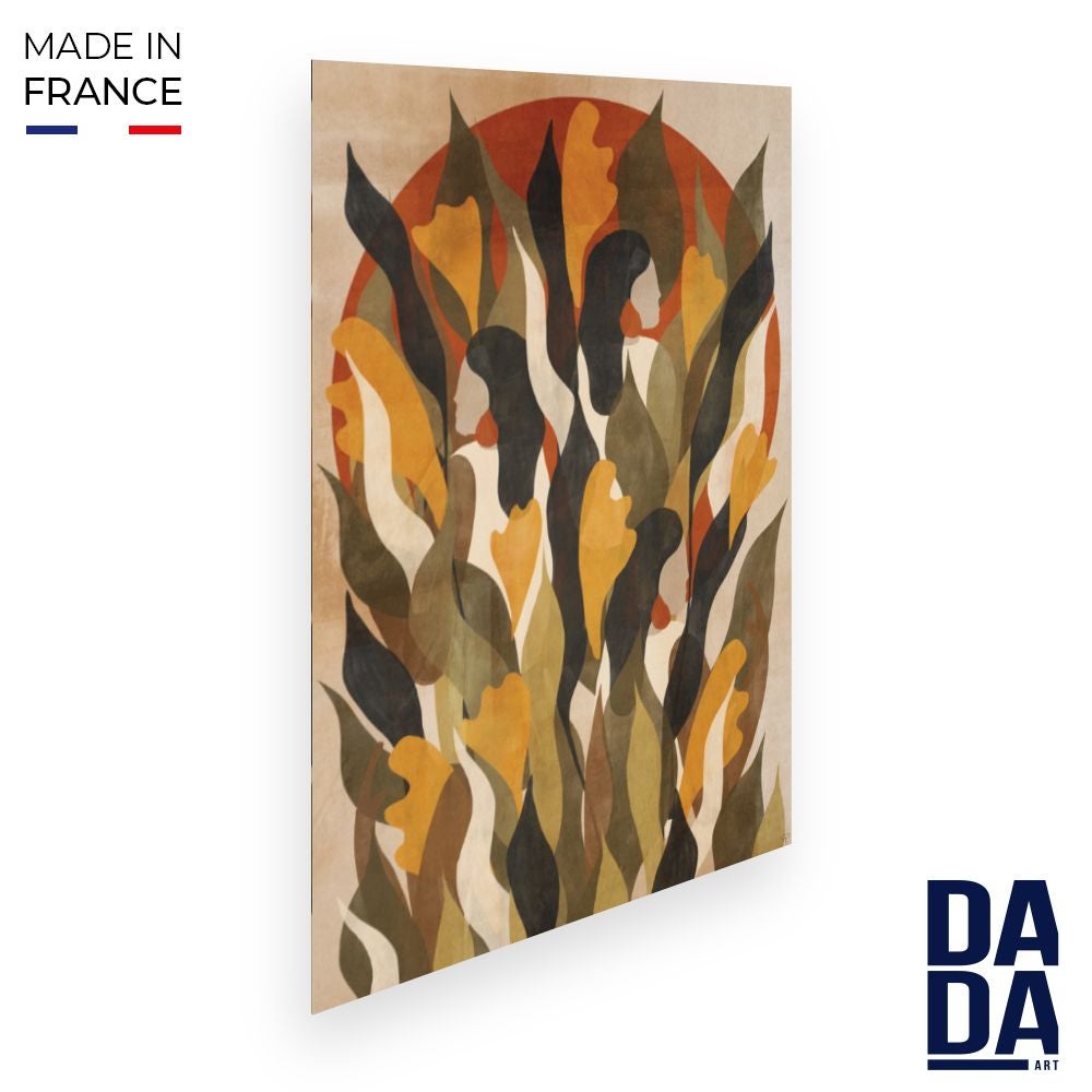 Affiche Silhouettes dans la nature / 40x50cm / Fabriqué en France ...