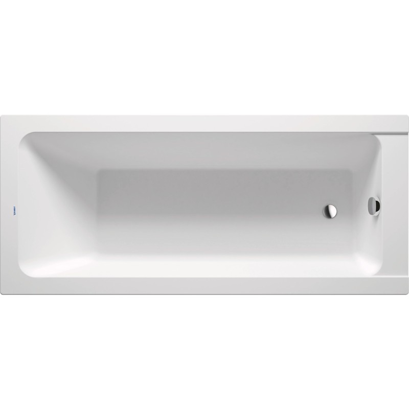 Baignoire droite 170x75 DURAVIT D-Code | Leroy Merlin