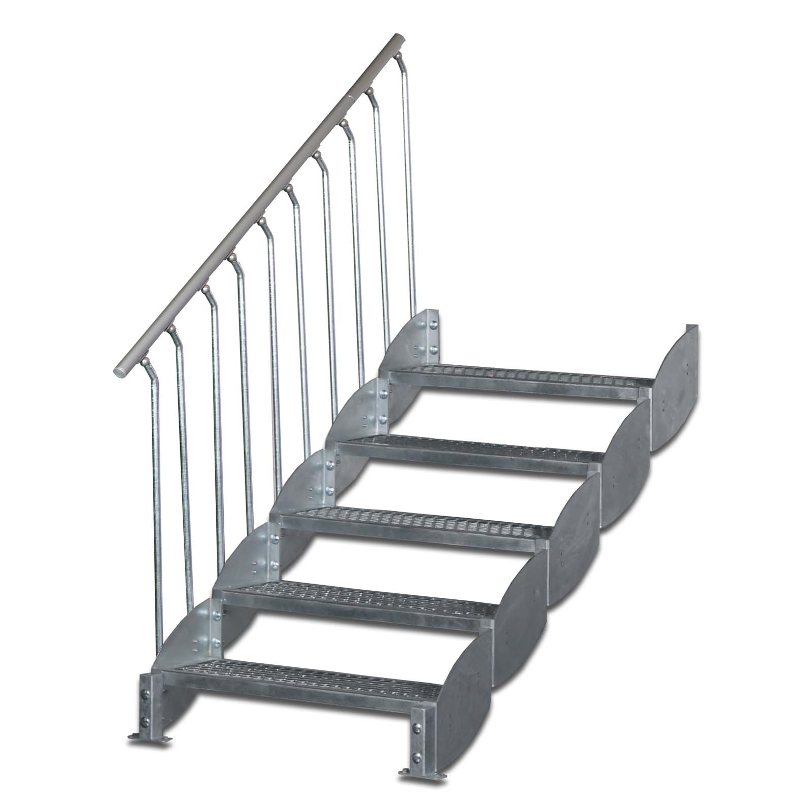 Scala a cosciali | Altezza: 110-120 cm, Larghezza gradini: 100 cm ...