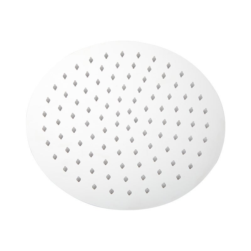 Douche de Tête , Douchette Pomme Pluie Ronde, 20x20 cm, Acier | Leroy ...
