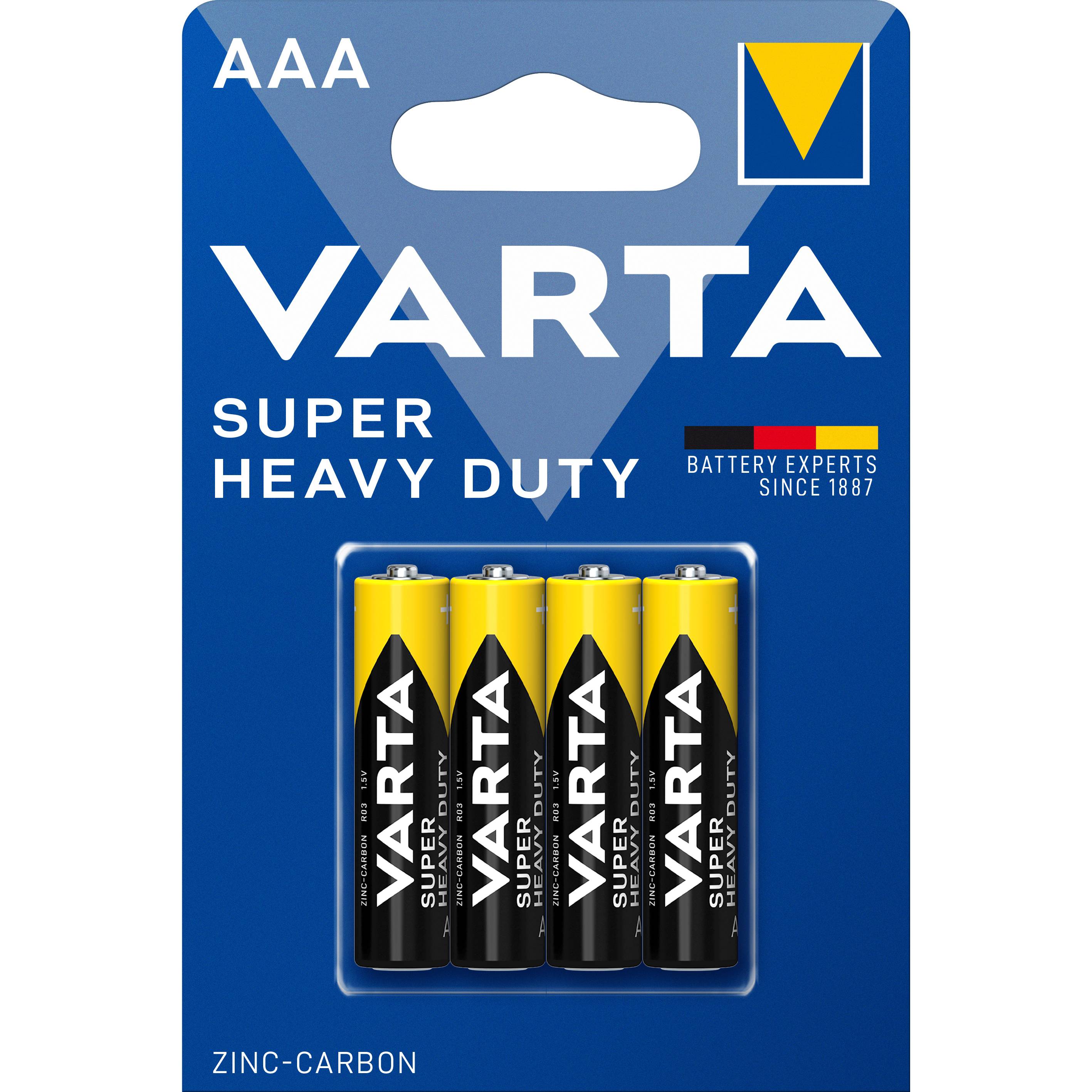 Varta Superlife AAA Batterie à usage unique Alcaline | Leroy Merlin