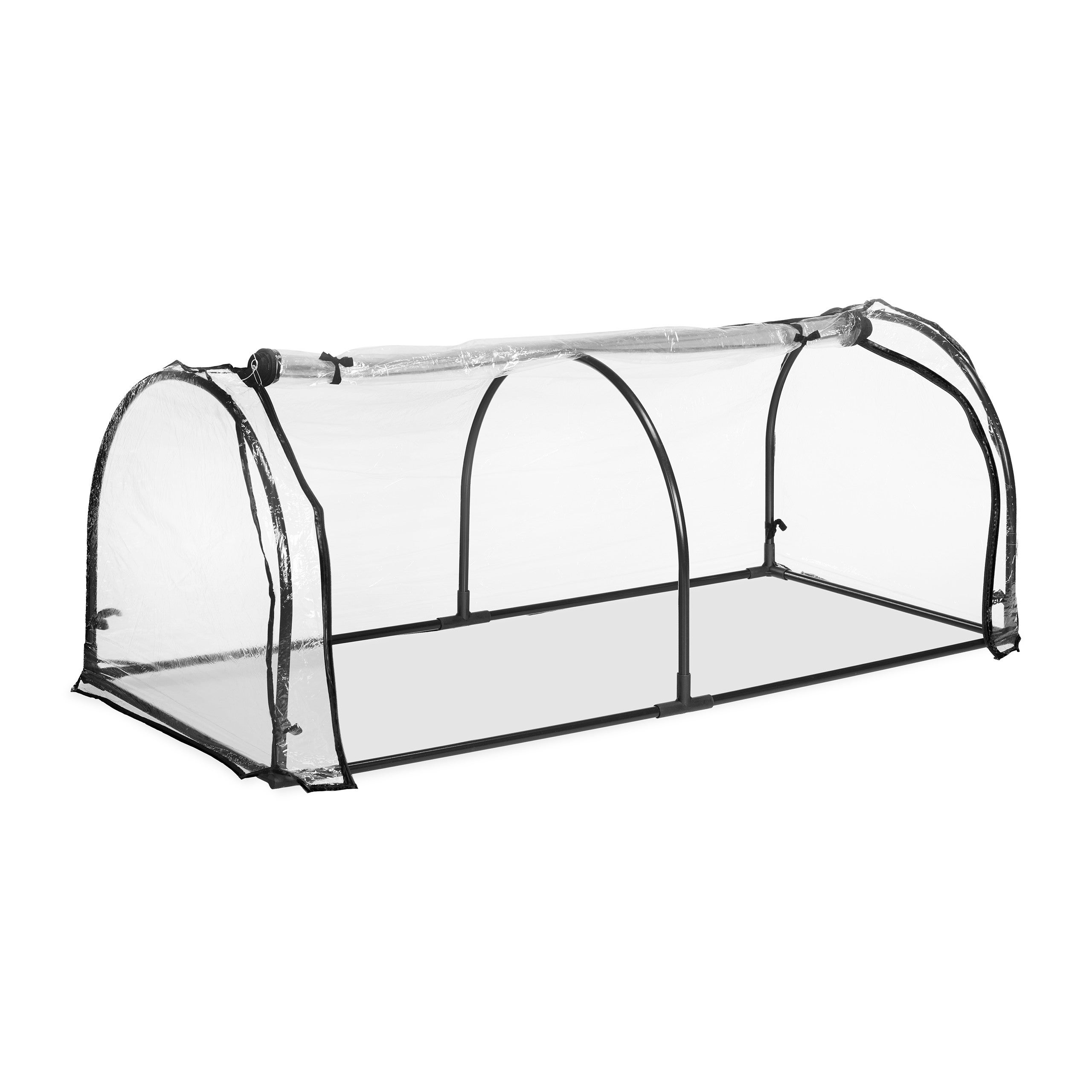 Invernadero Túnel Plástico, 50 x 130 x 60 cm, Vivero Cultivo, Mini ...