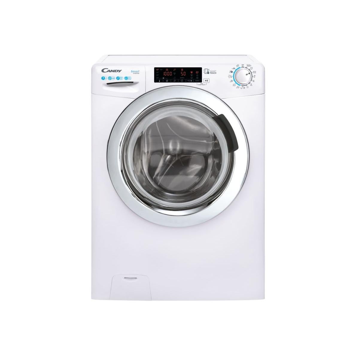 Candy Smart Inverter CSS4147TWMCE/1-S Lavatrice Caricamento frontale 7 ...