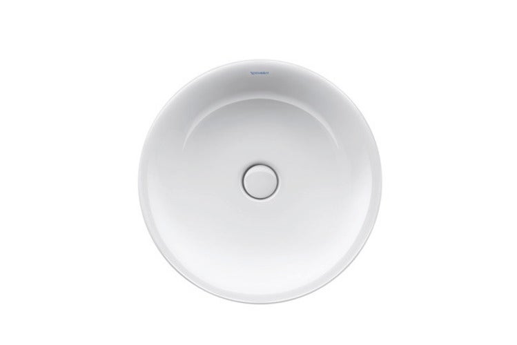 Lavabo Tulip blanc, largeur 500mm, sans trou pour robinet, sans trop ...