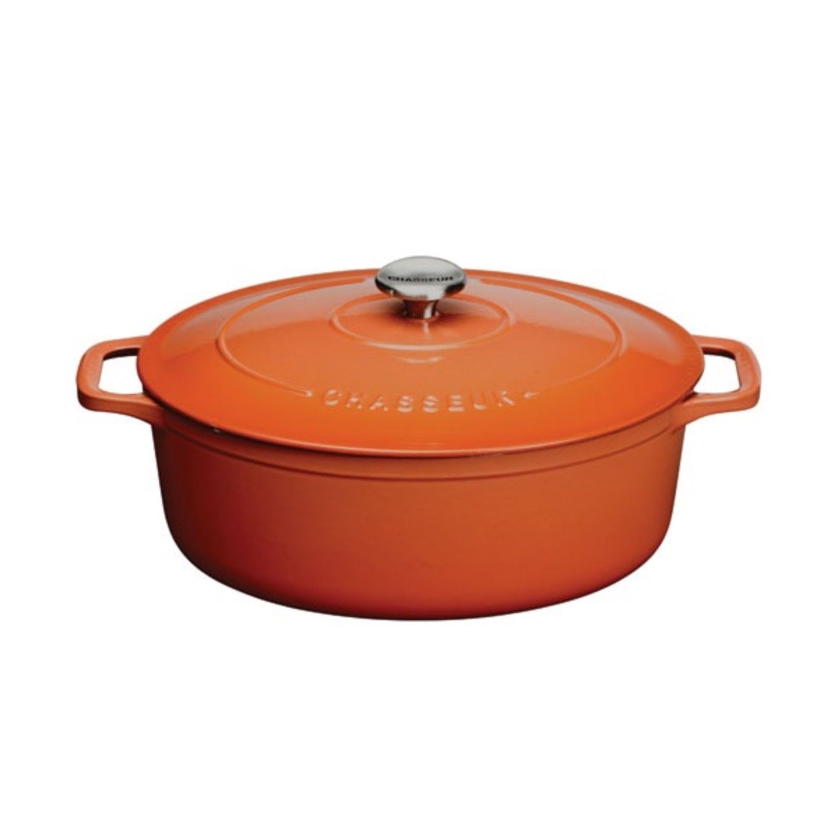 Cocotte en fonte ovale 29 cm chestnut - Chasseur PUC472999 | Leroy Merlin