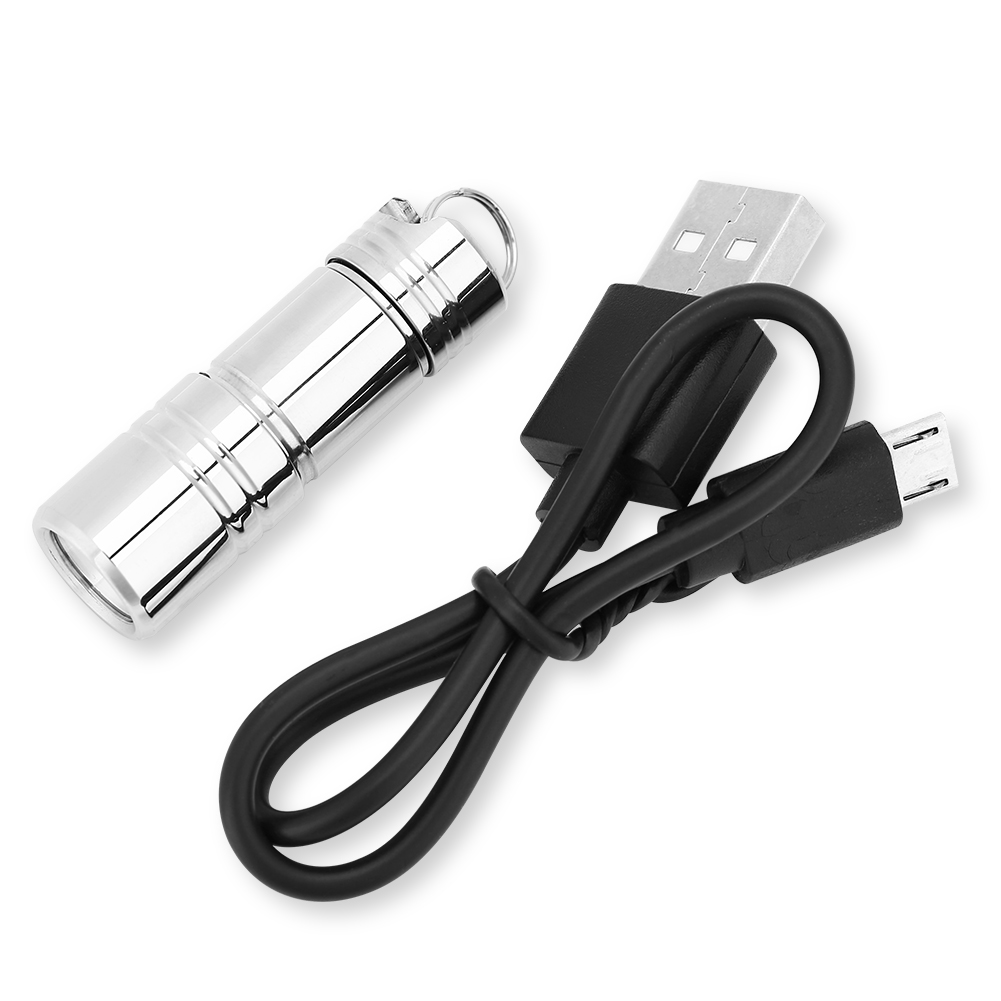 Mini lampe de poche LED portable 100lm pour le camping en plein air | Leroy Merlin