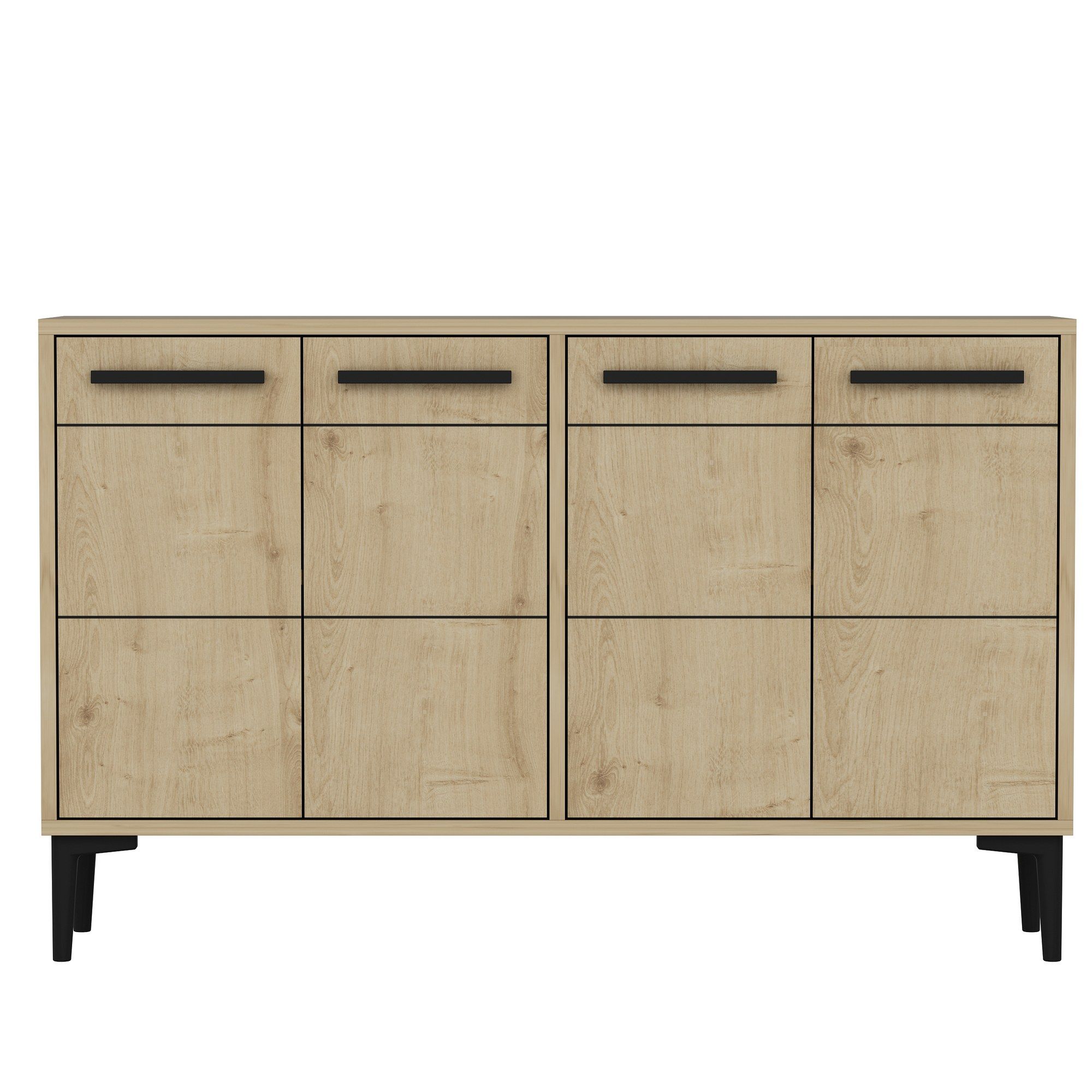 Buffet Alnitak 120cm Chêne clair | Leroy Merlin
