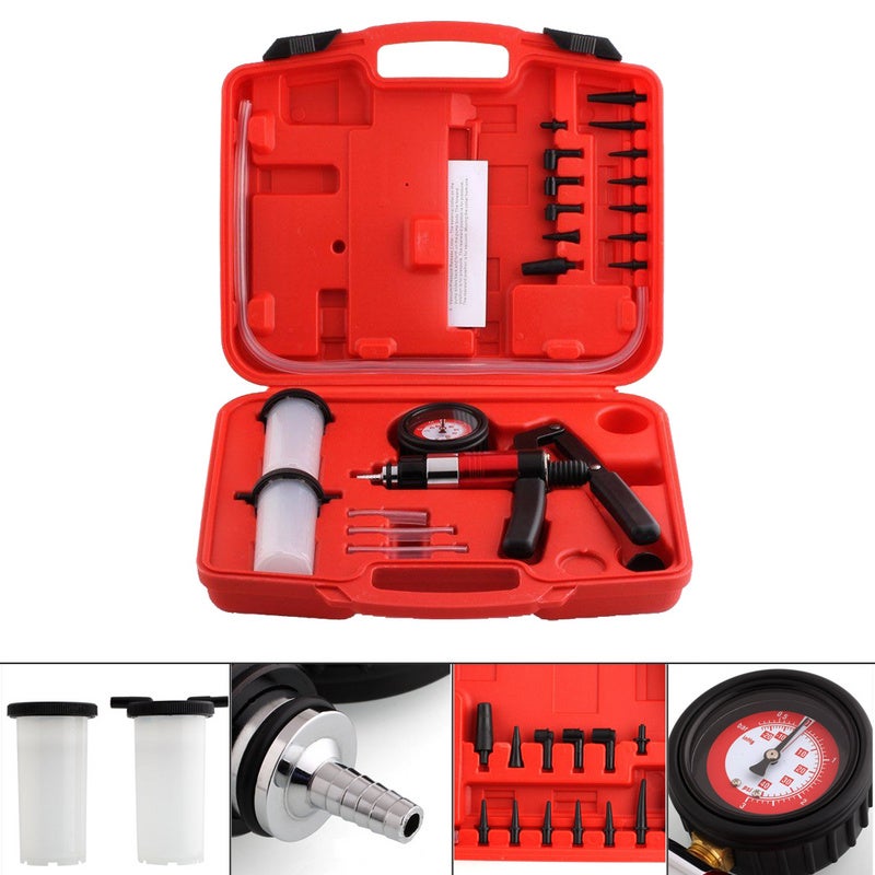Testeur de pression de frein Kit de testeur de vide Pompe à vide POMPE ...