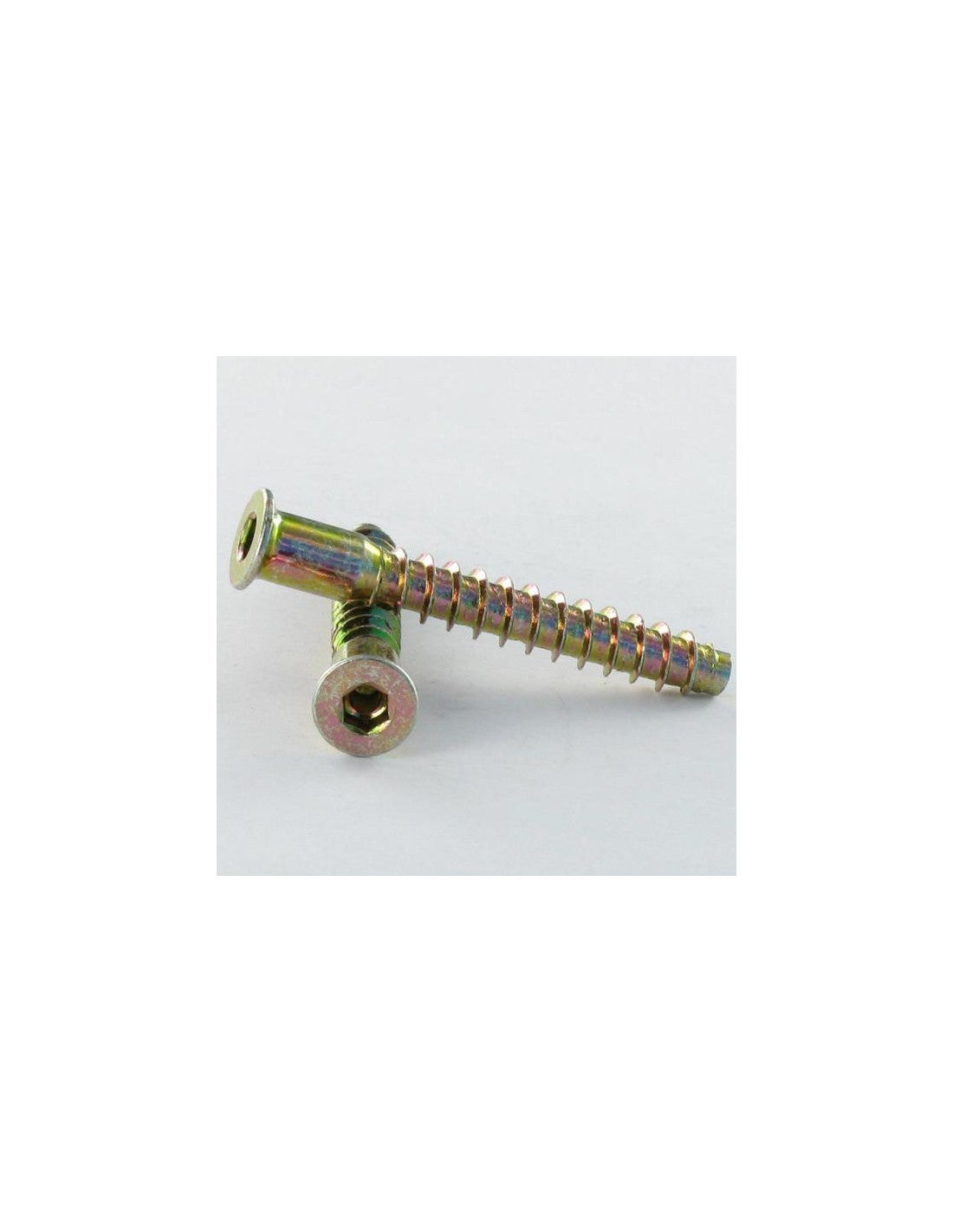 Vis d"assemblage confirmat Tête fraisée TF Hexagonal creux 7X40 SS ...