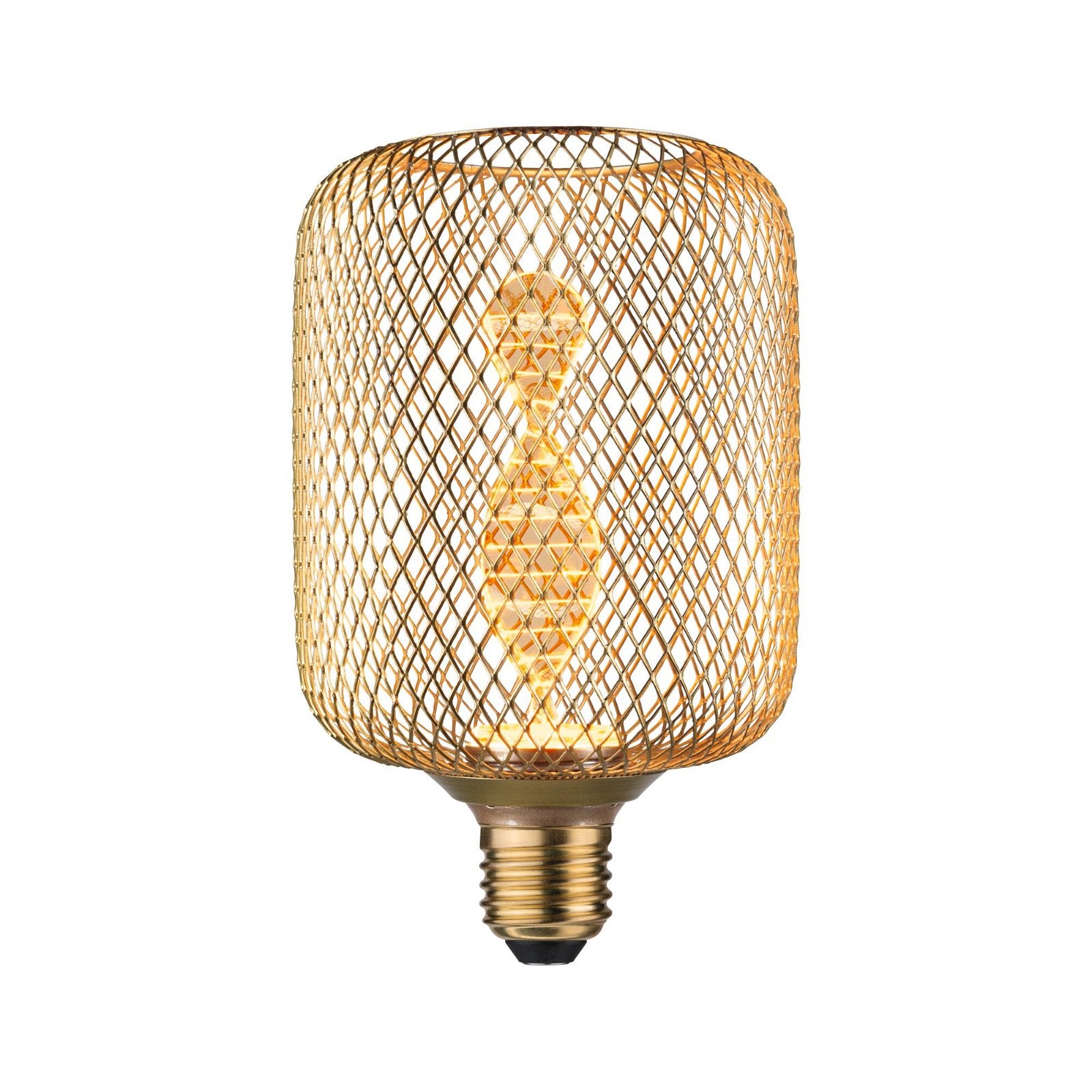 Metallic Glow Standard 230 V Ampoules LED Zyl E27 Helix 130lm 3,5W ...
