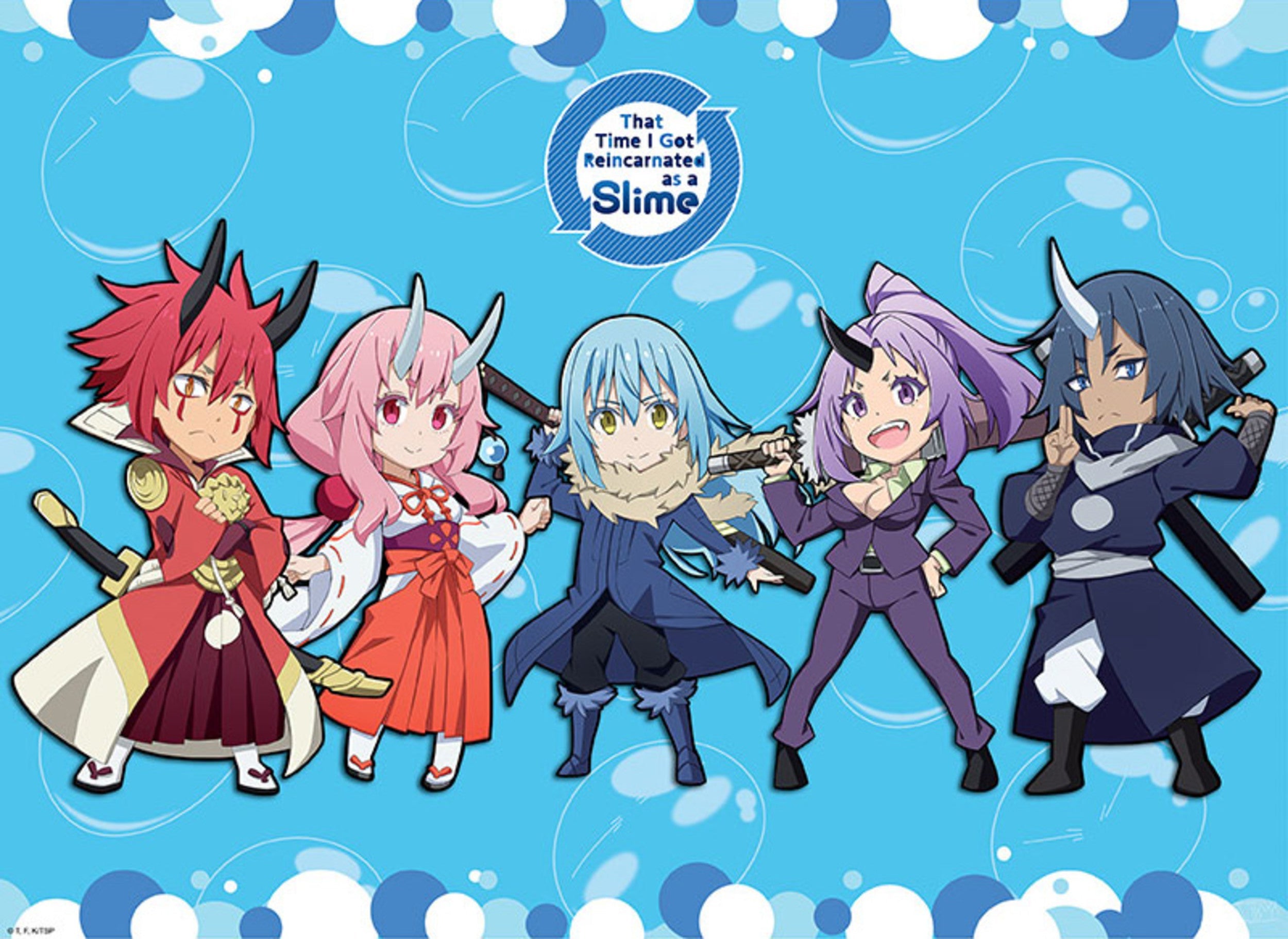Poster Slime - Chibi Characters 52x38cm | Leroy Merlin