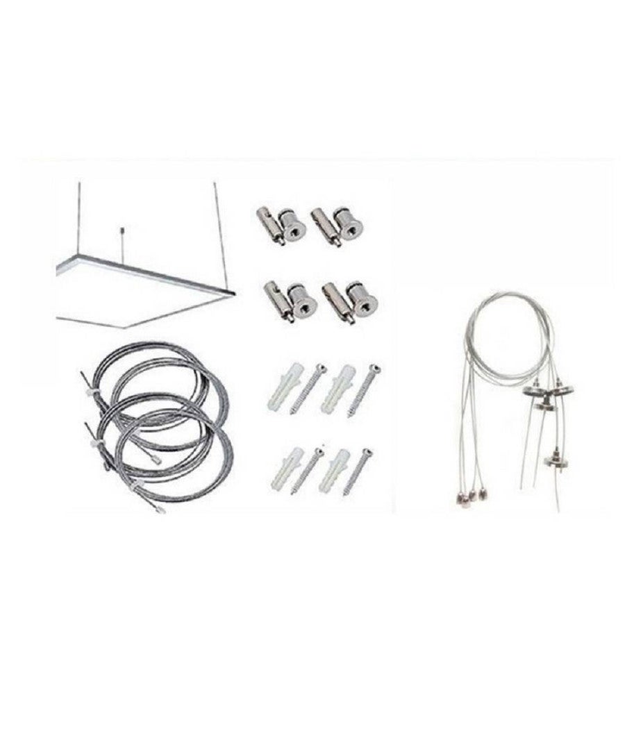 Trade Shop - Cavi Per Sospensione Pannelli Slim Ad Incasso Quadrati ...