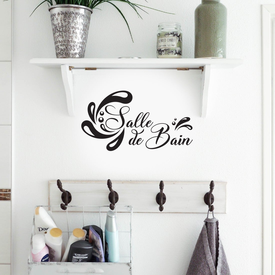 Sticker salle de bain 20X36cm | Leroy Merlin