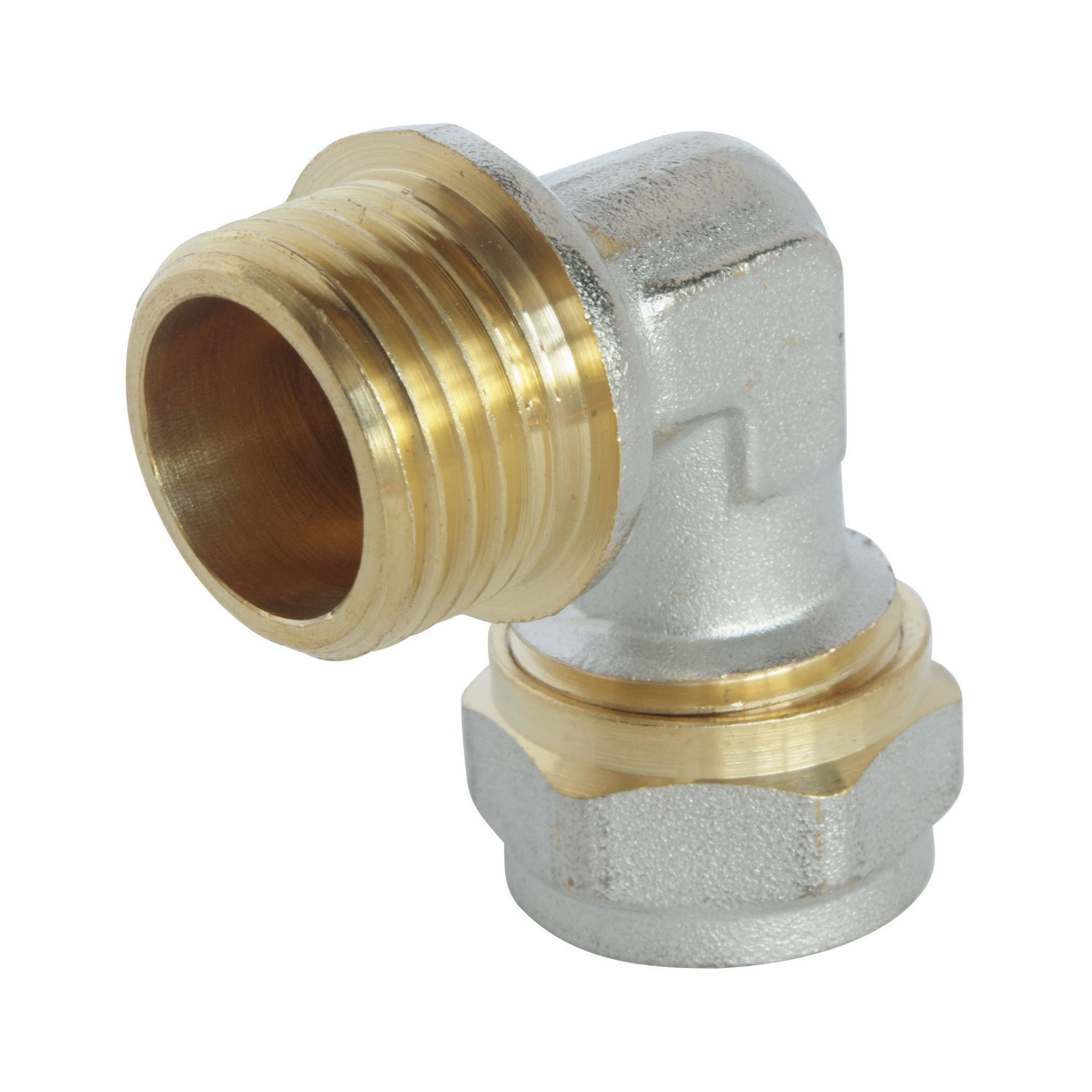 SOMATHERM FOR YOU - 3764-20-15S - Codo de compresión para tubo Multicapa Ø20 - Macho 15/21 (1/2 ...