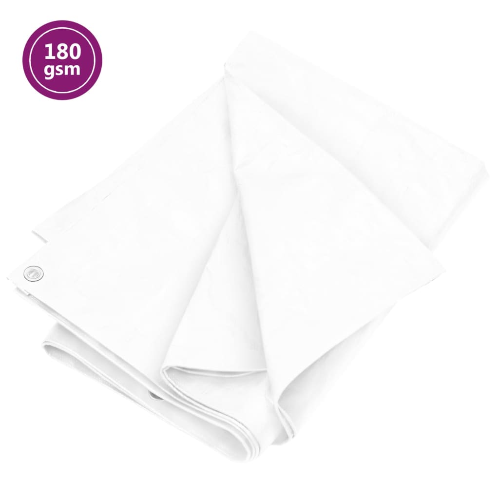 Bache 180 g/m2 4x8 m Blanc PEHD | Leroy Merlin