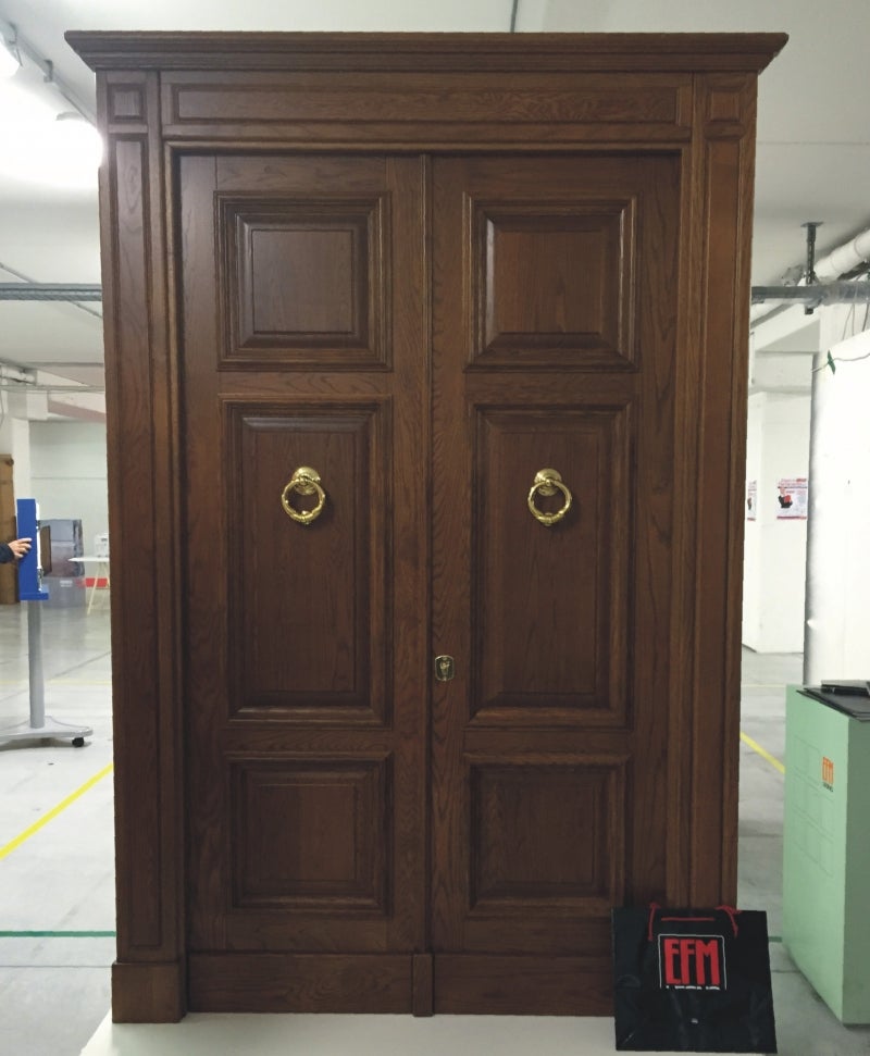 Portone in legno massello modello Milano | Leroy Merlin