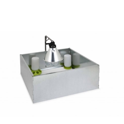 Parque para pollitos galvanizados con accesorios. | Leroy Merlin