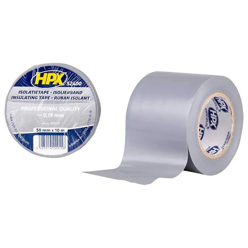 Ruban isolant PVC TAPE 52400, gris, 50 mm x 10m | Leroy Merlin