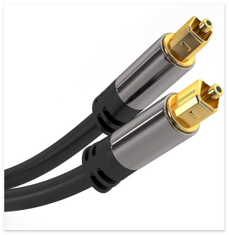 Cavo audio digitale ottico da 2 m per home cinema, PS4, XBOX | Leroy Merlin