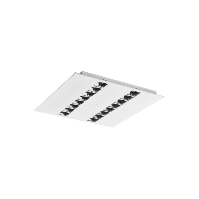 Luminaire Plafonnier LED Encastré SYLVANIA Optix R600 2L SO 4K ALU SSH ...