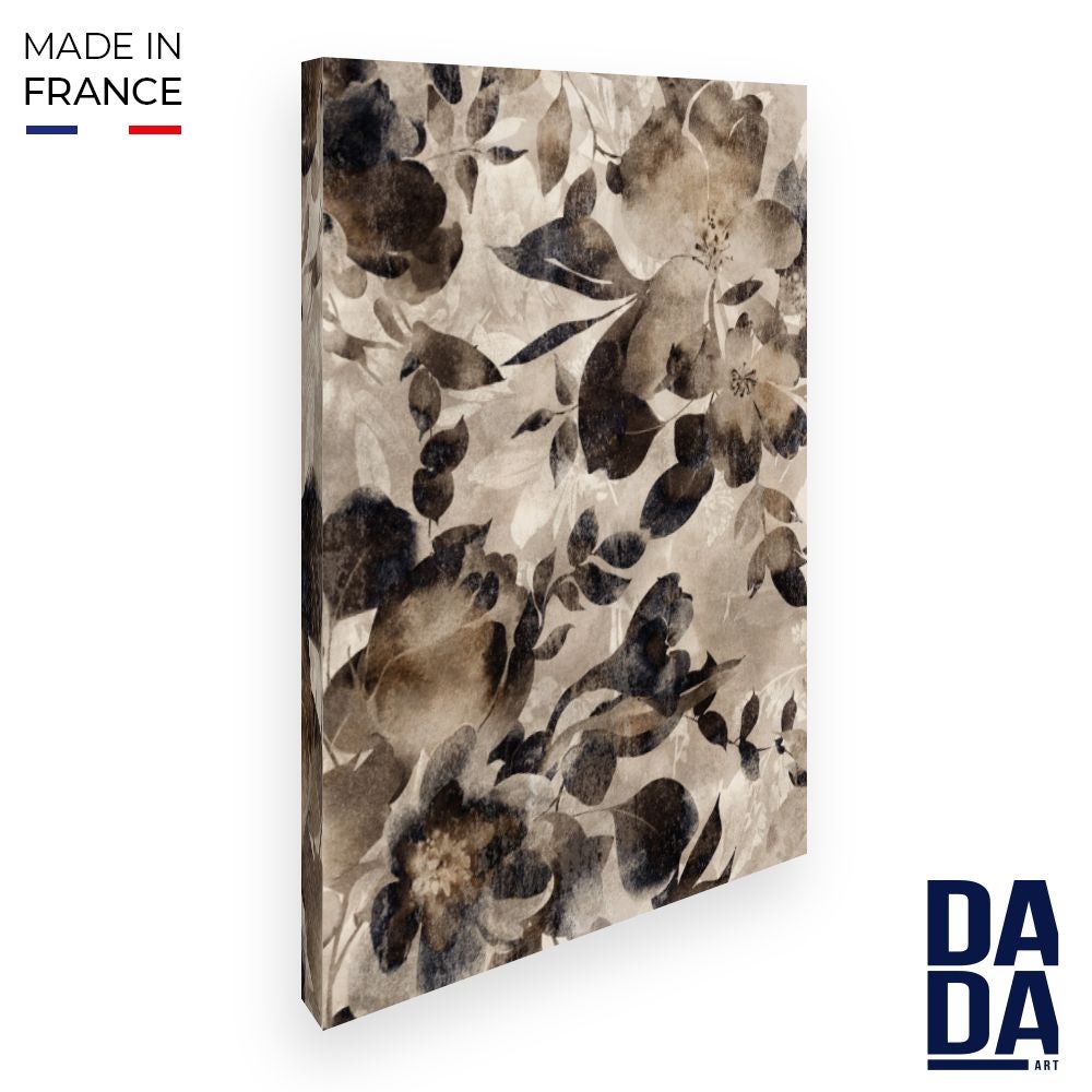 Toile Motif floral / 50x70cm / Fabriqué en France / DADA ART | Leroy Merlin